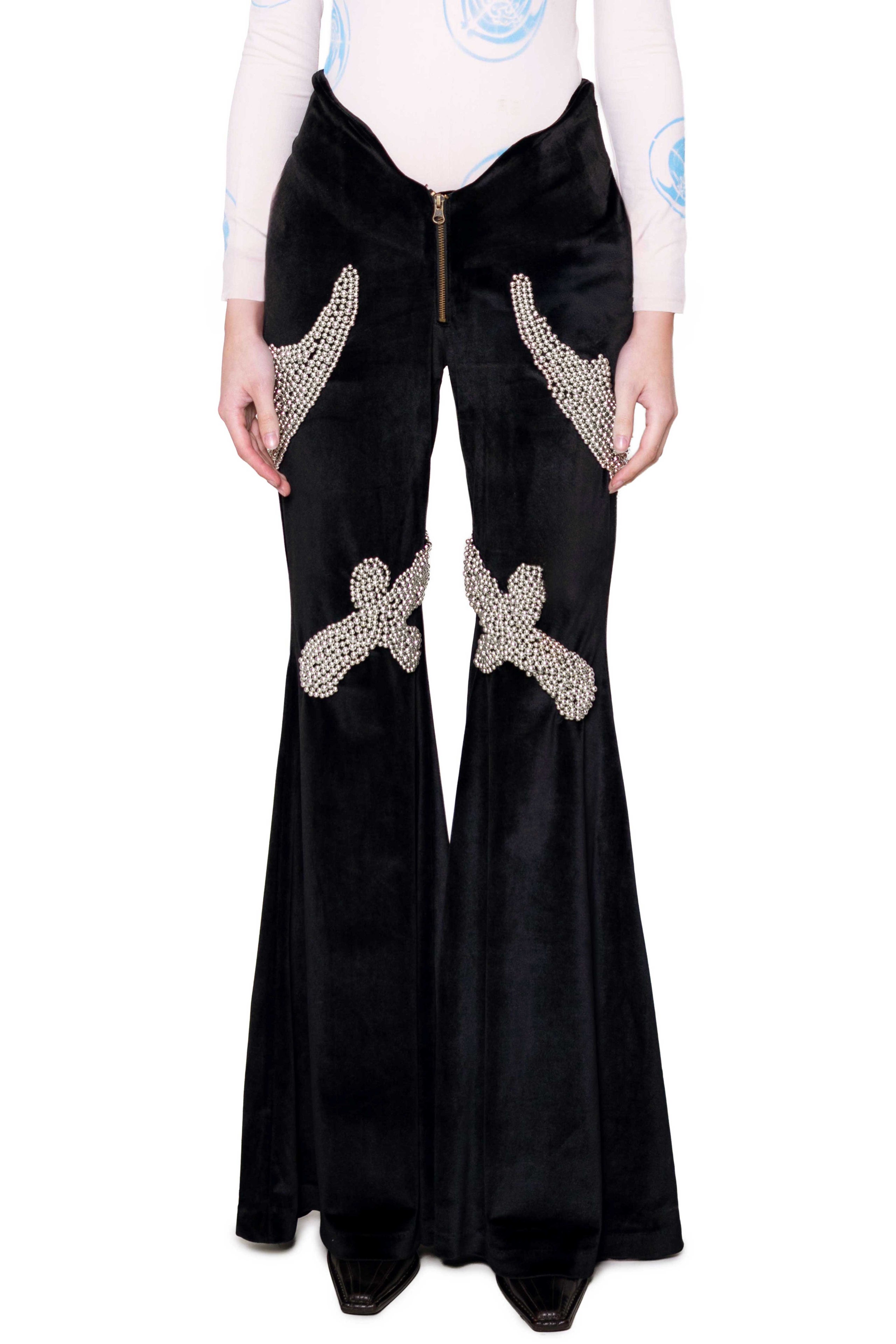 Odrob Velvet Inspection Trousers | Trashy Clothing